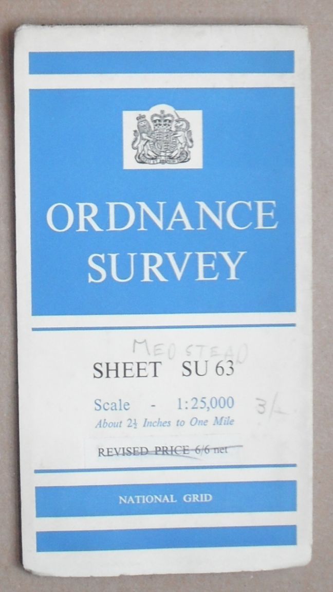 [Four Marks], Sheet SU 63 1: 25000 First Series Map