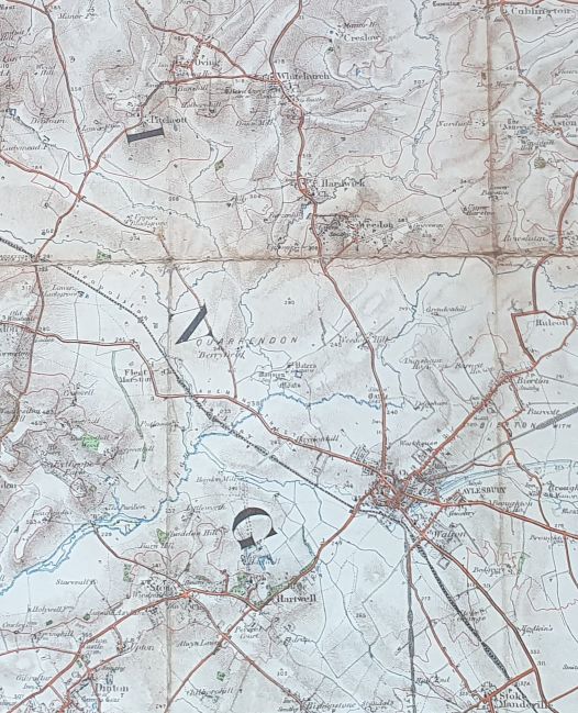 Buckingham, Leighton Buzzard and Luton. Sheet 96, Ordnance Survey One ...
