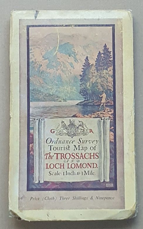 Ordnance Survey Tourist Map of The Trossachs and Loch Lomond. Scale One ...