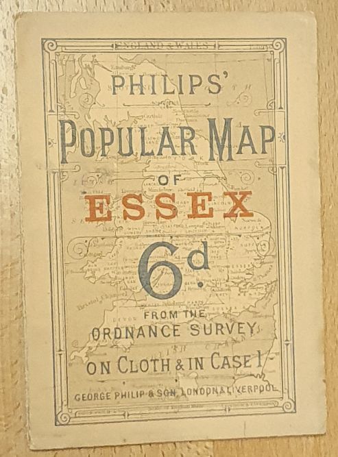 Philips' Popular Map of Essex from the Ordnance Survey