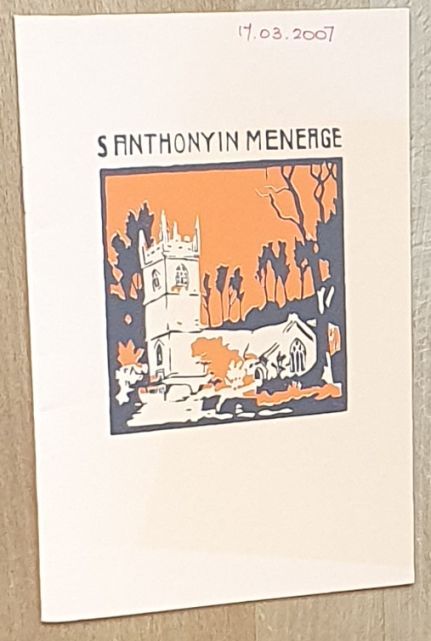 St Anthony in Meneage: the story of the parish church