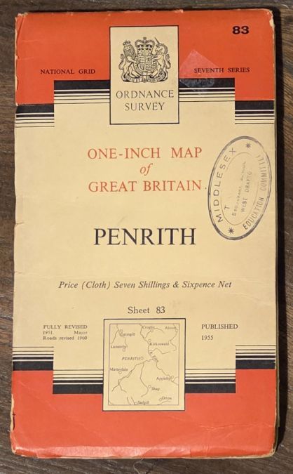Penrith. Sheet 83 One-inch Map of Great Britain. 1: 63360 Seventh Series